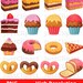 Sweets Clipart, Dessert Clipart, Sweet and Dessert Clipart, Food ...