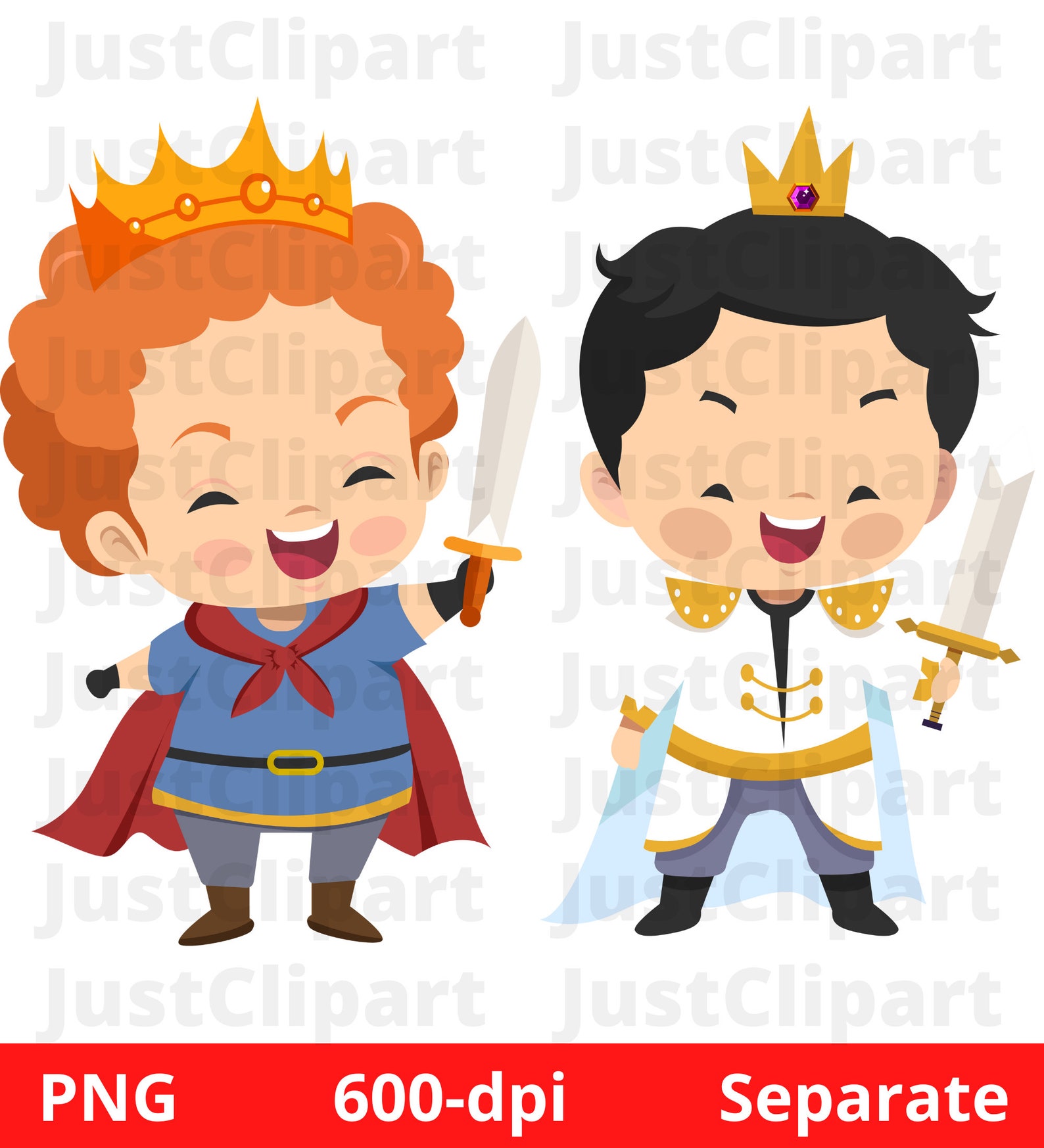 Prince Clipart Cute Prince Boys Clipart Fairytale Prince - Etsy Canada