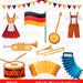 Oktoberfest Clipart, Germany Clipart, Octoberfest Svg, German Flag SVG ...