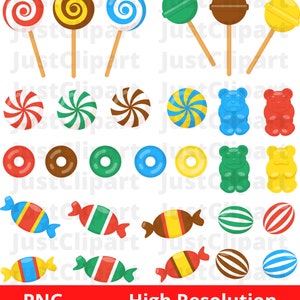 Sweets Clipart, Dessert Clipart, Sweet and Dessert Clipart, Food ...