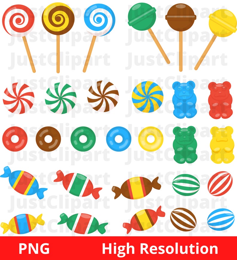 Sweets Clipart, Dessert Clipart, Sweet and Dessert Clipart, Food ...