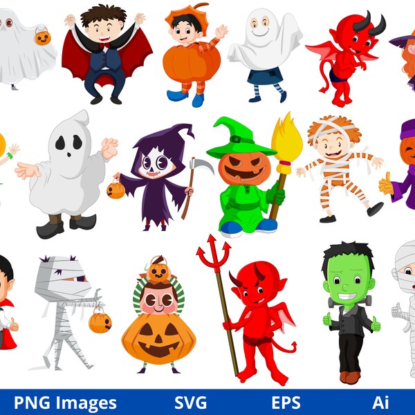 Halloween Clipart - Etsy