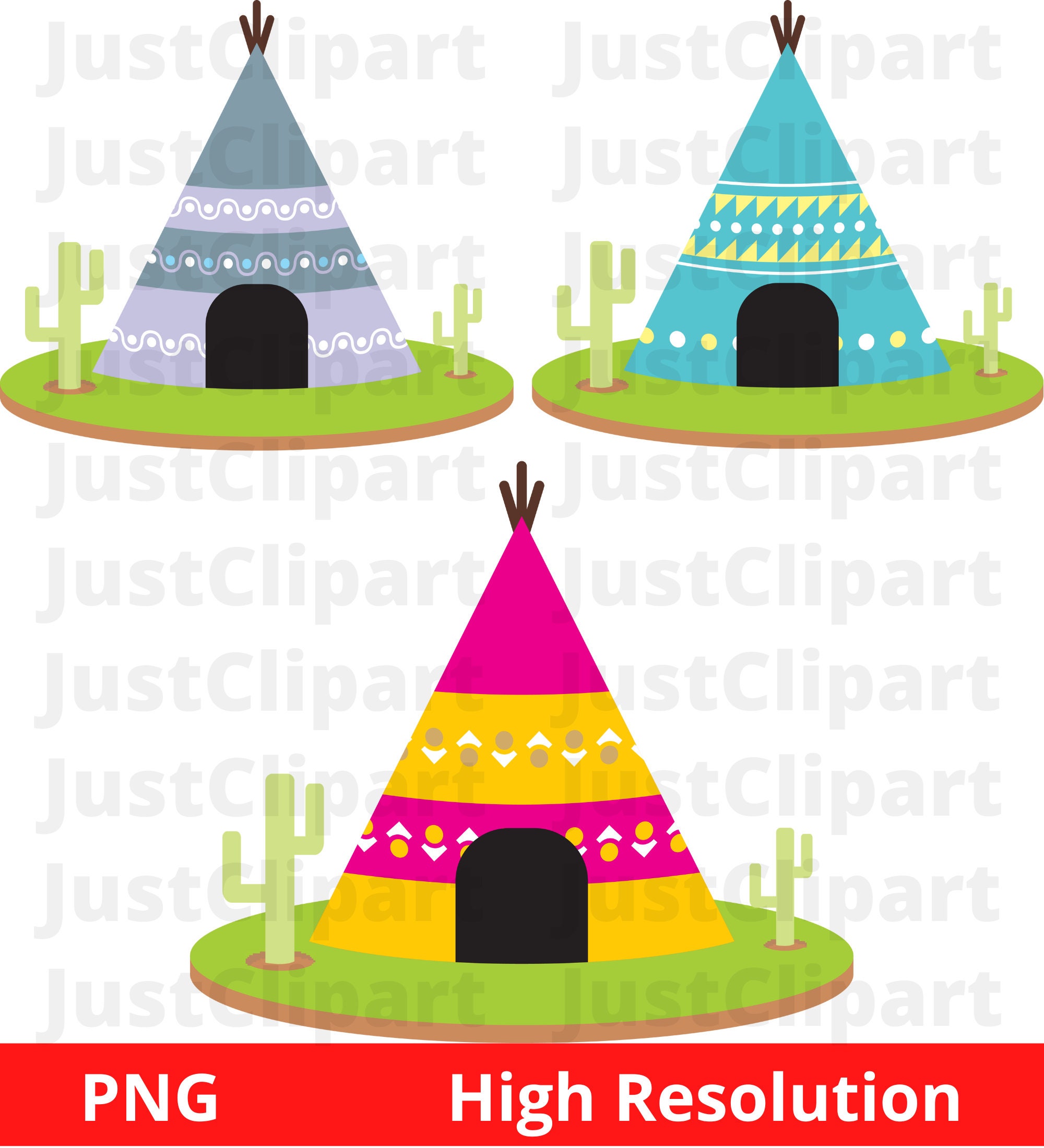 Tipi Houses SVG Bundle, Tipi Svg, Teepee Tent, Native American Svg ...