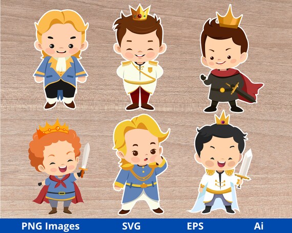 Cute Prince Clipart