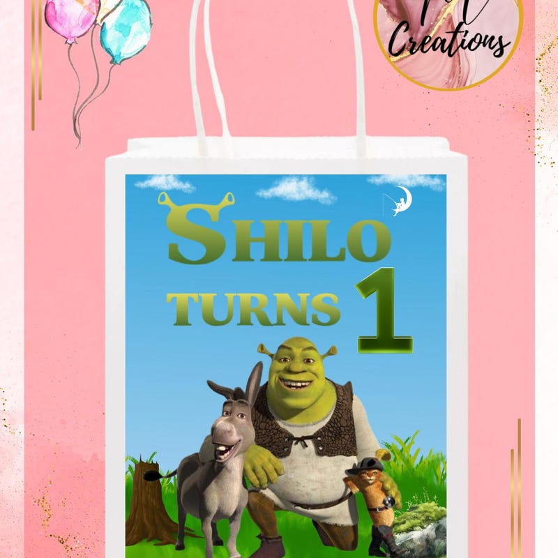 Shrek Party Supplies - Etsy