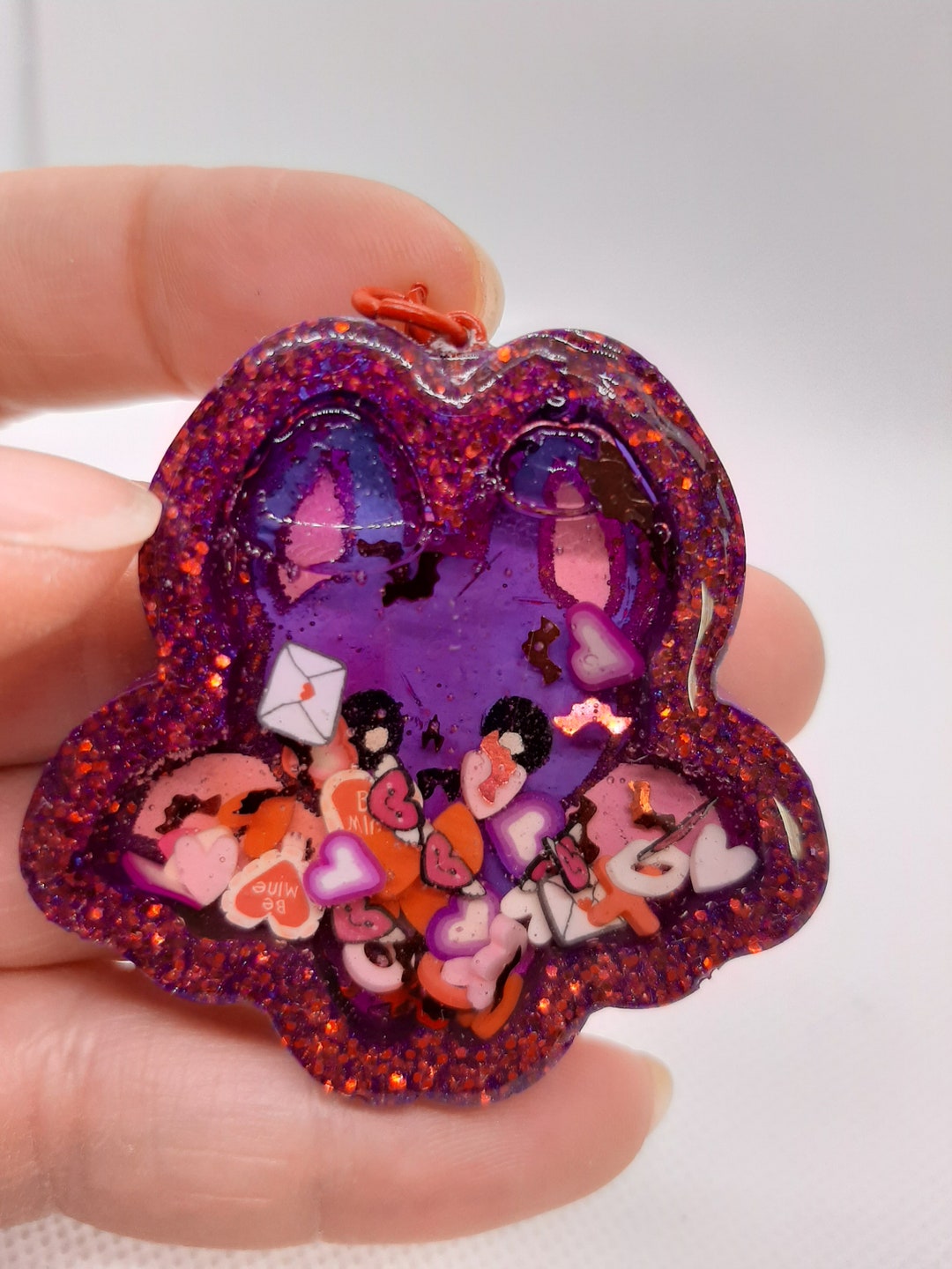 Batty for You Shaker Charm: Bat Halloween Cute Spooky Valentine's Day ...