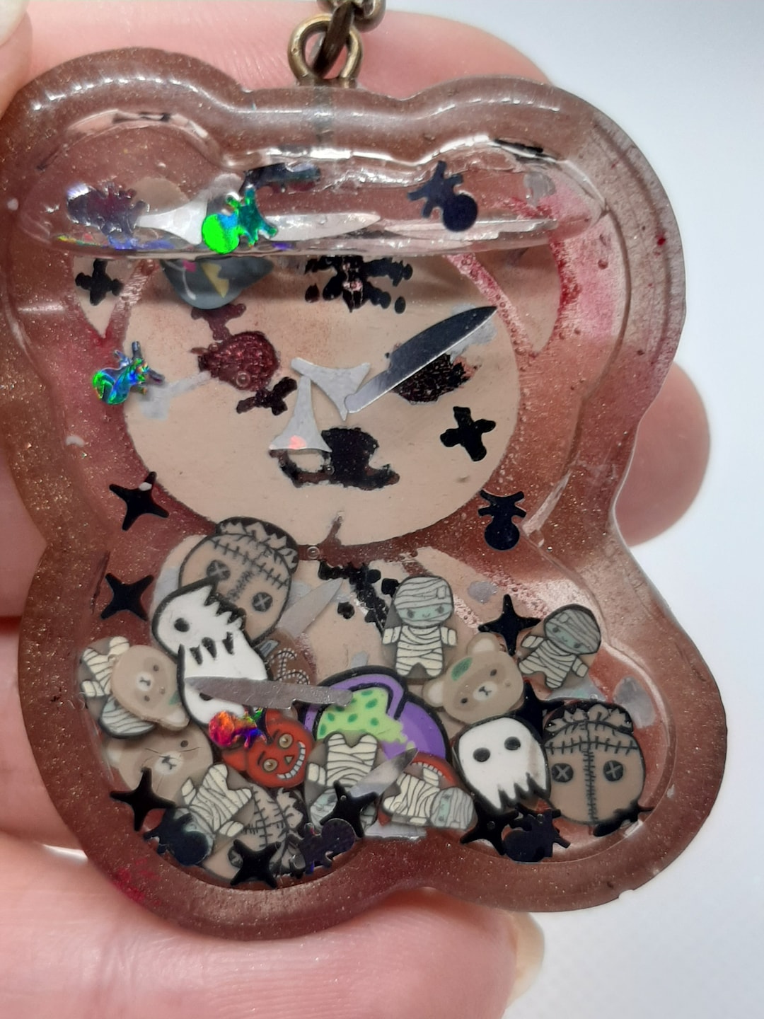 Voodoo Teddy Shaker Charm - Etsy