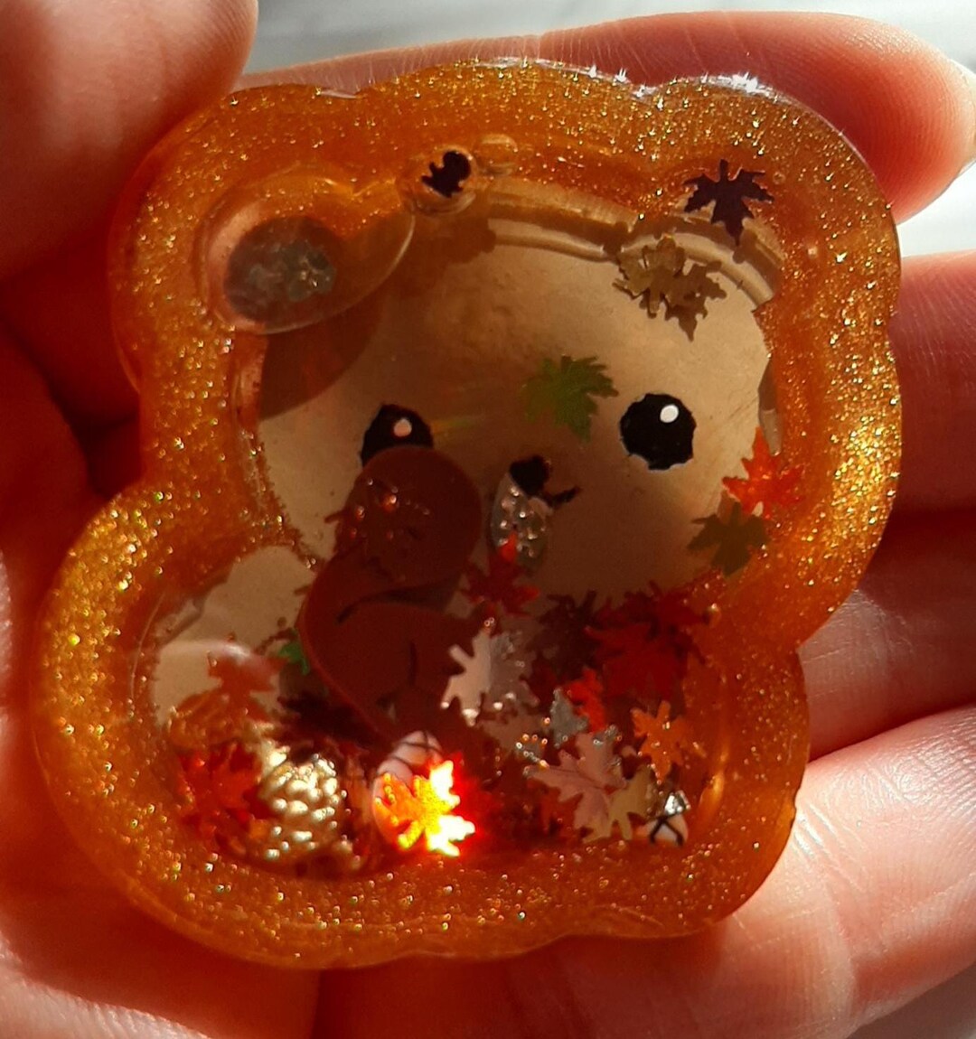Kawaii Shea Squirrel Fall Shaker - Etsy