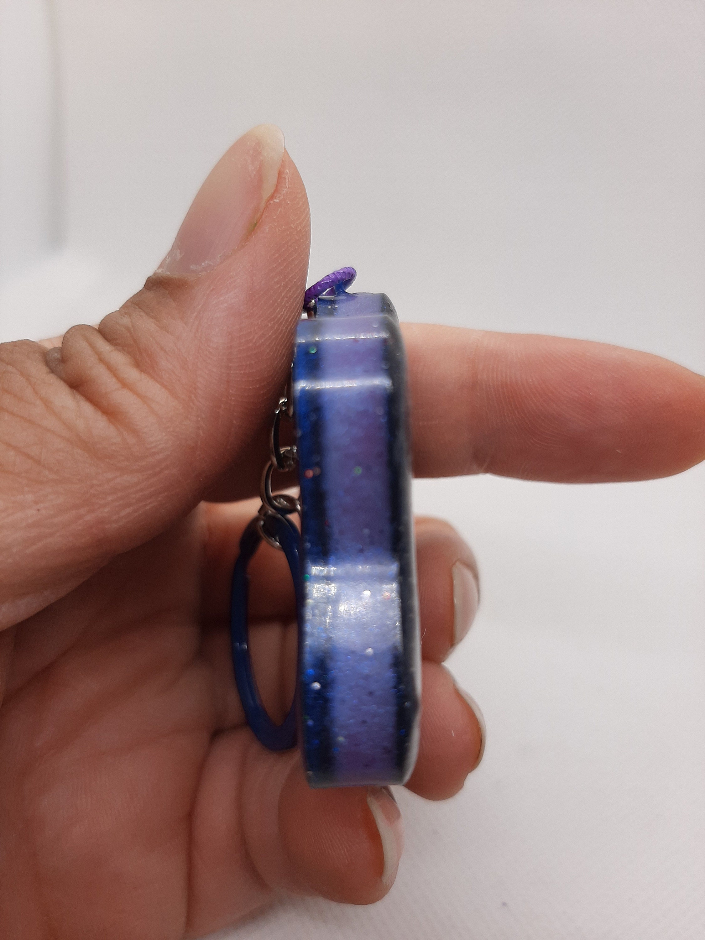 Cosmic Star Shaker Keychain - Etsy