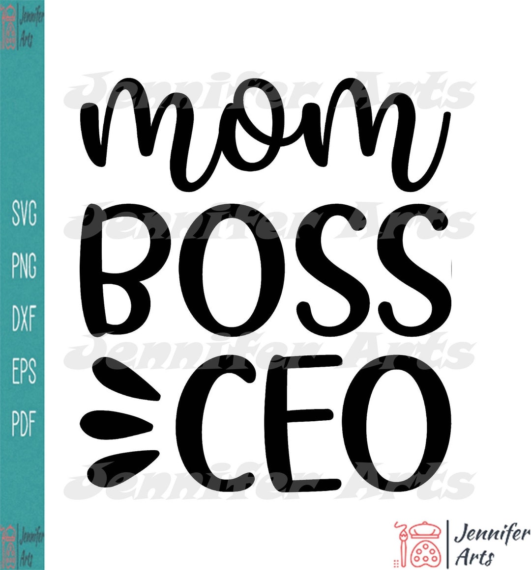 Mom Boss Ceo Silhouette Svg - Etsy