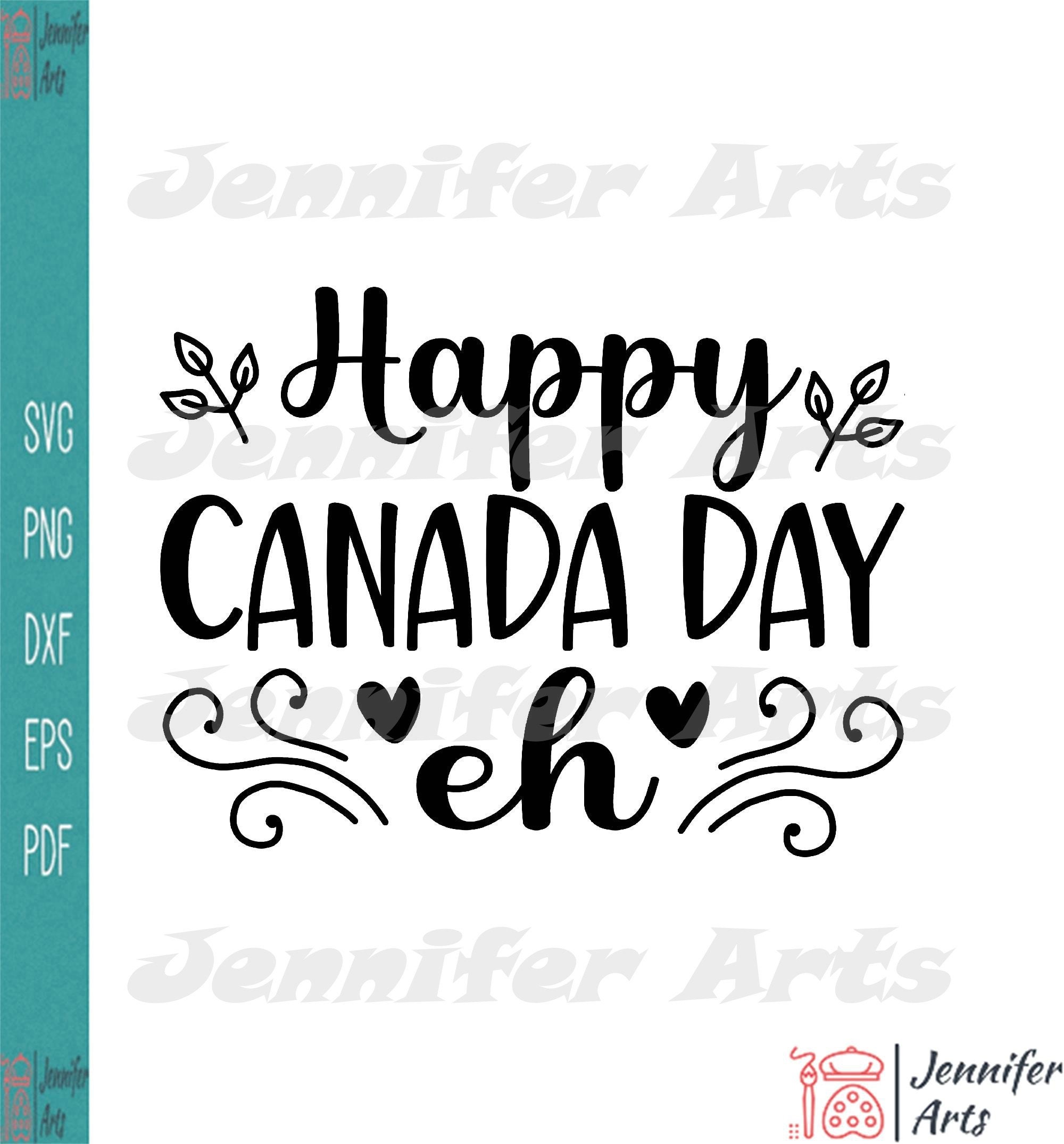 Happy Canada Day Eh Silhouette Svg Digital Instant Download - Etsy