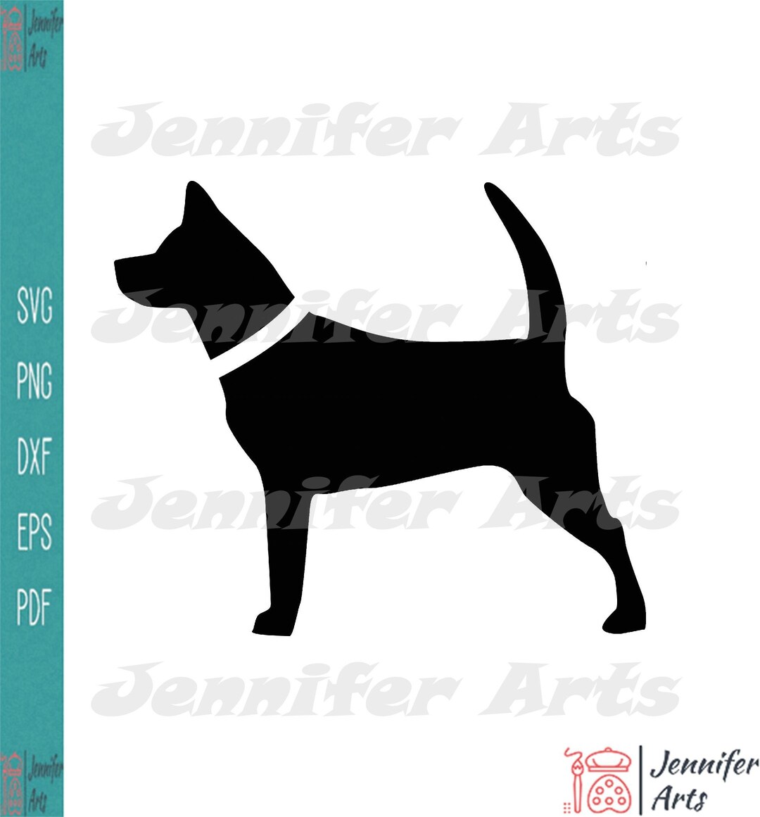 Dog Leash Silhouette Svg | Digital Instant Download for Cricut - Etsy