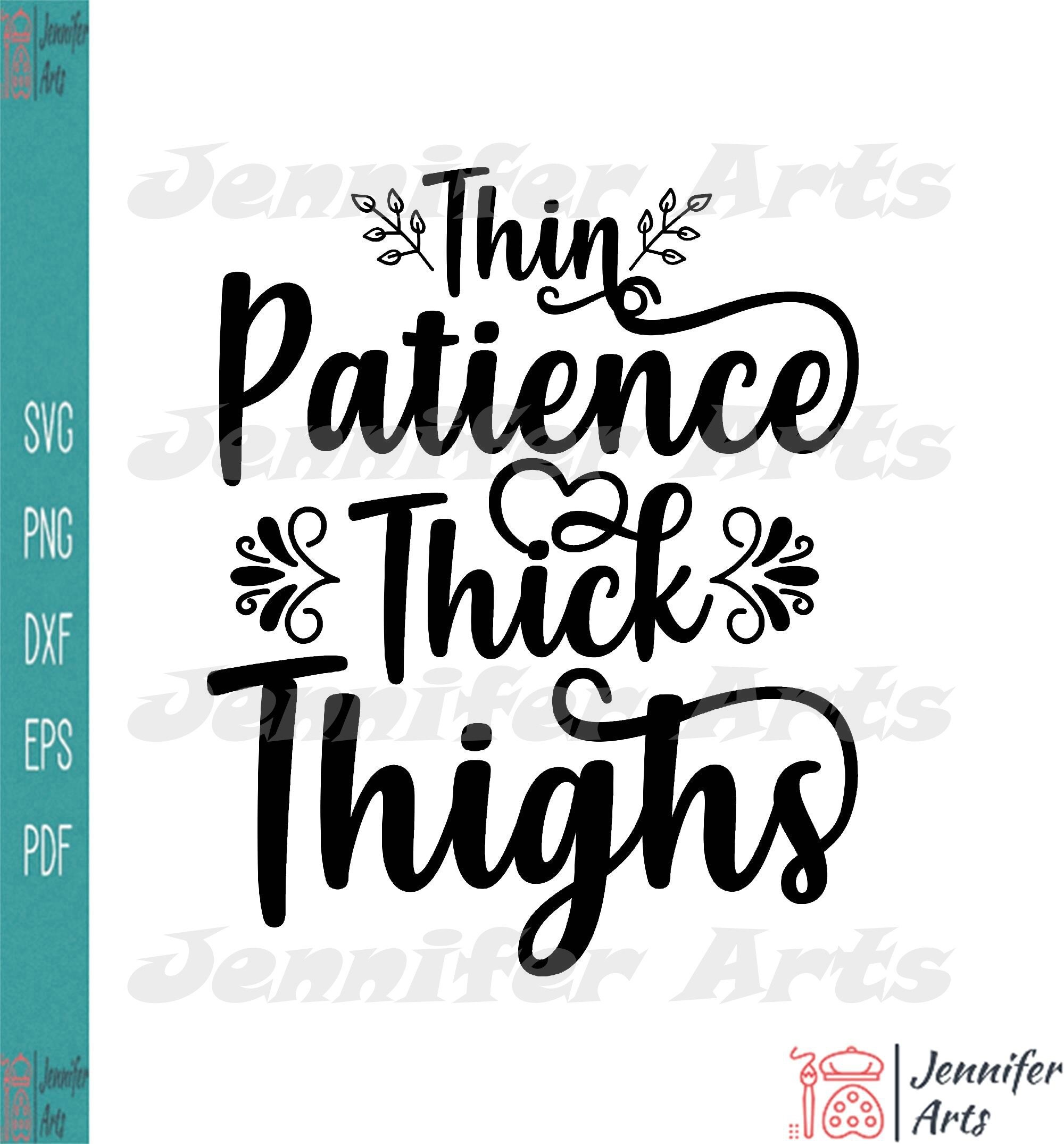 Patience Silhouette Svg Digital Instant Download for Cricut - Etsy