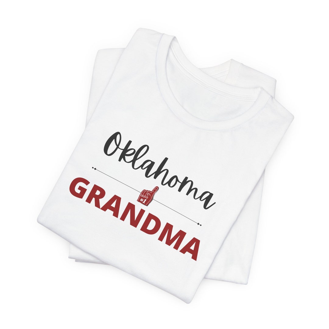 Oklahoma Grandma Shirt, College Sports Tshirt, Football Baseball ...