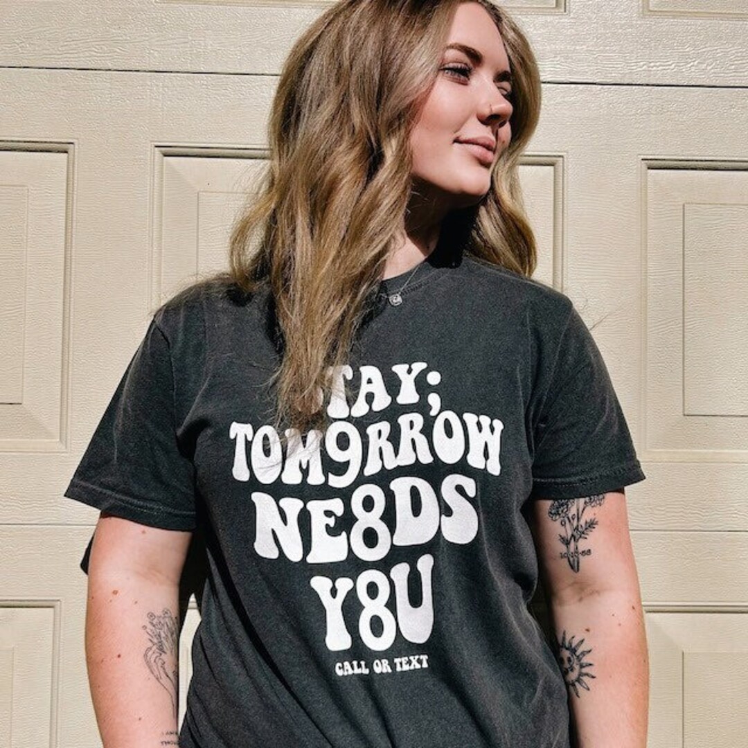 988 Shirt Suicide Prevention Awareness Contnue Comfort - Etsy