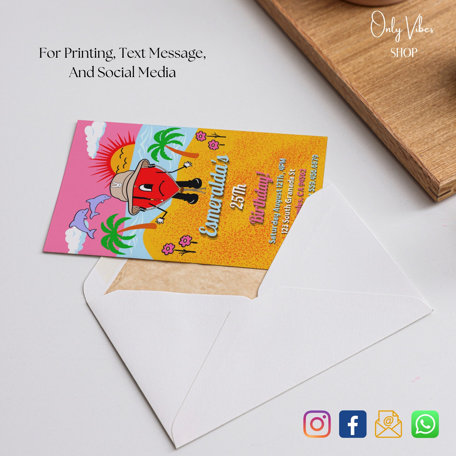 Bad Bunny Invitation, Un Verano Sin Ti, Birthday Digital Invitation ...