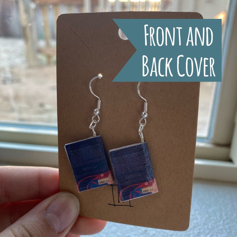 Custom Mini Book Charms Gifts for Book Lovers Teachers - Etsy