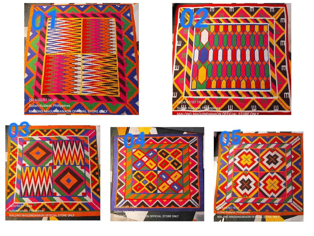 Handwoven Headscarf Pis Syabit Tausug Tribal Ethnic Philippines Pinoy ...