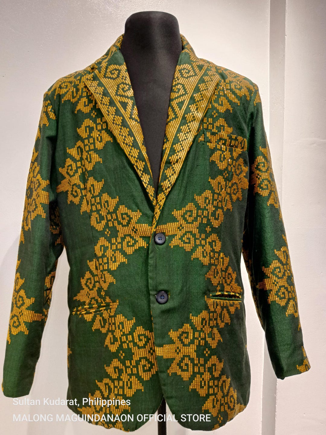 SULTANATE INAUL Blazer Tailored Plus Size Men Handmade Inaul Formal ...