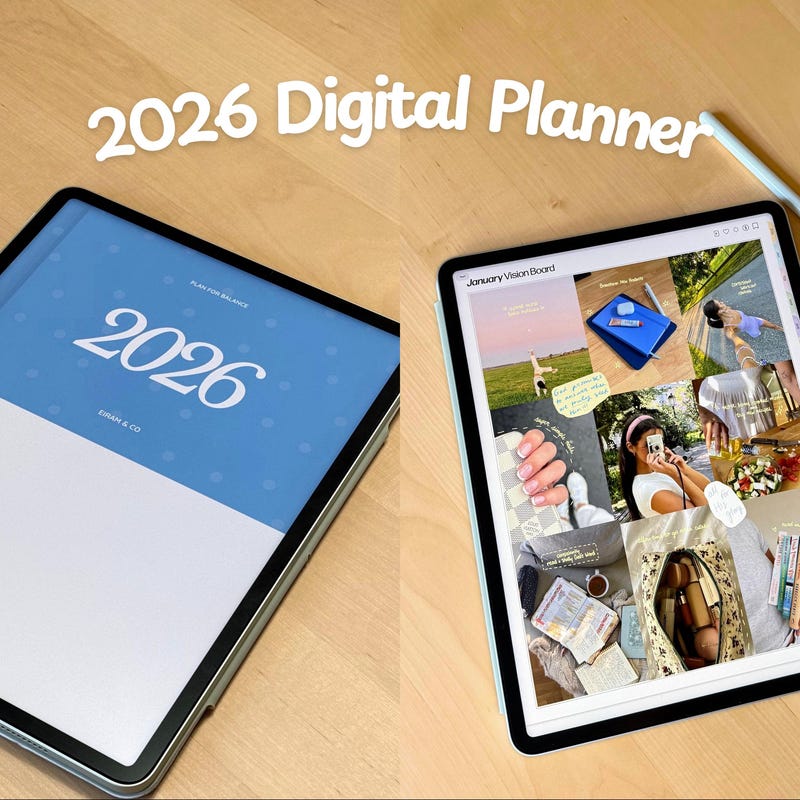 Cute Daily Planner 2026 - Etsy