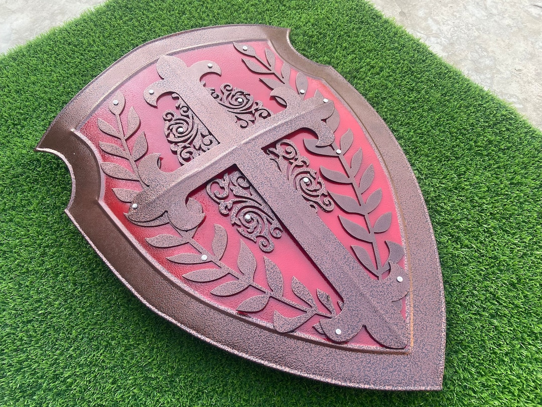 Archangel Saint Michael Shield of the Holy Cross Catholic Replica ...