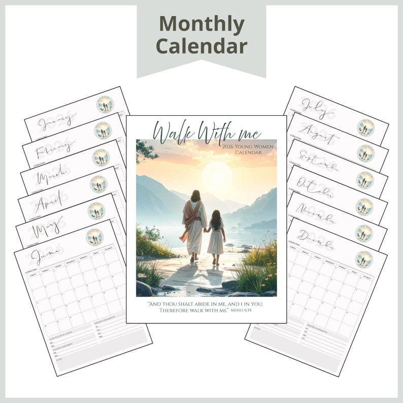 2026 Young Women Presidency Binder: LDS Planner (printable and Editable ...