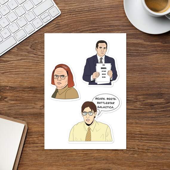 The Office Super Fan Sticker Sheet - Etsy