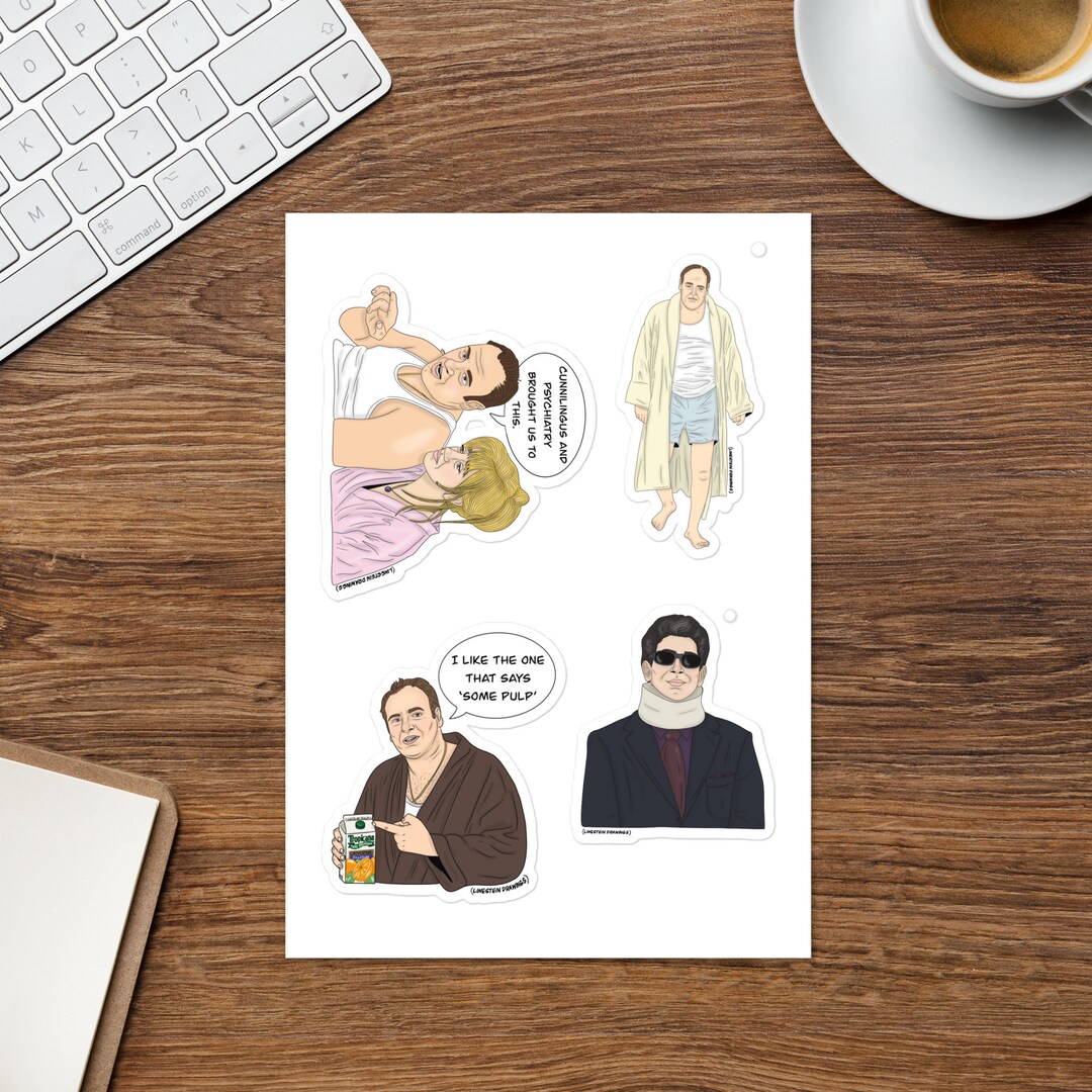 The Sopranos Super Fan Sticker Sheet - Etsy