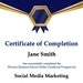 Customizable Certificate of Completion, Diploma in Powerpoint (.pptx ...