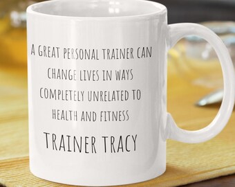 Gift for Personal Trainer Gift Personal Trainer Mug Fitness Instructor ...