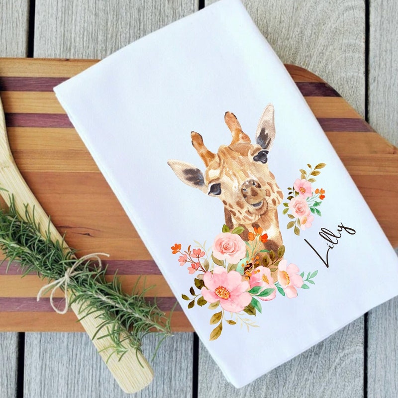 Giraffe Bath Towel - Etsy