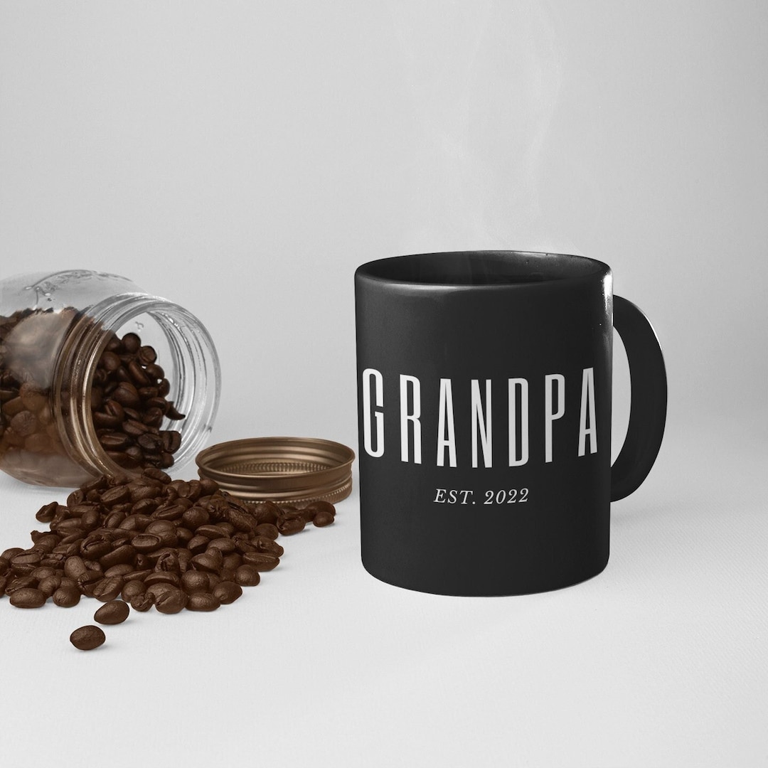 Custom Mug for New Grandpa, First Time Grandpa Gift, Papa Cup ...