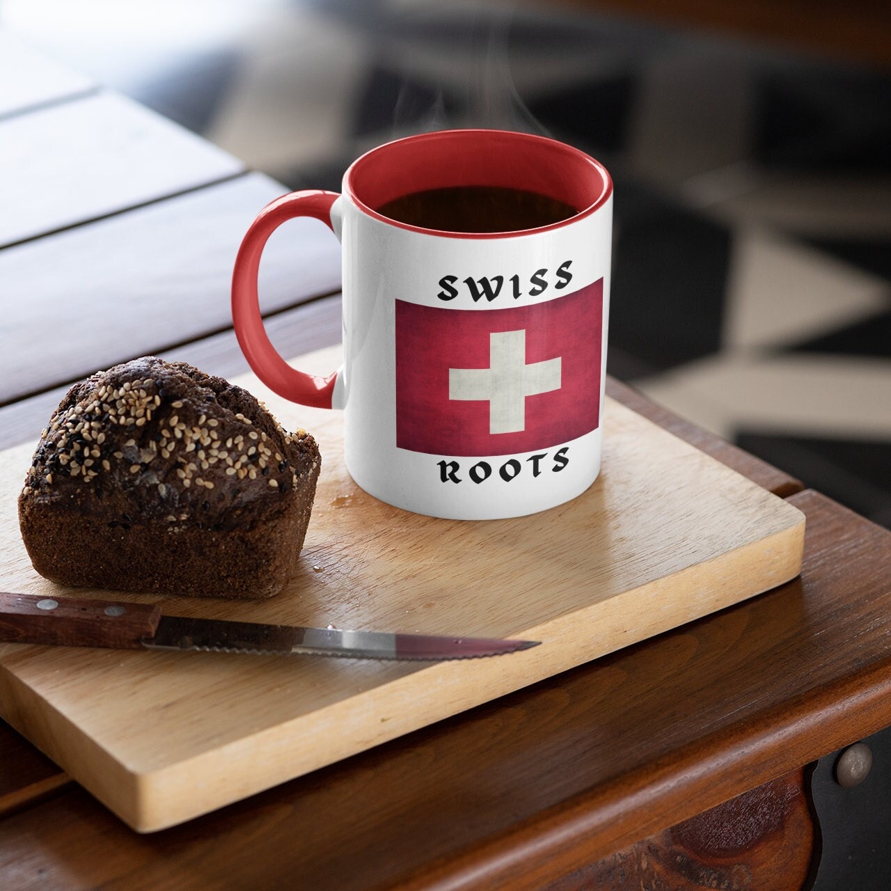Swiss Heritage Mug Swiss Roots Coffee Mug, Unique Gifts for Swiss ...