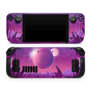 Purple Galaxy Steam Deck Skin, Space Cosmos Astrology, Steam Deck OLED ...