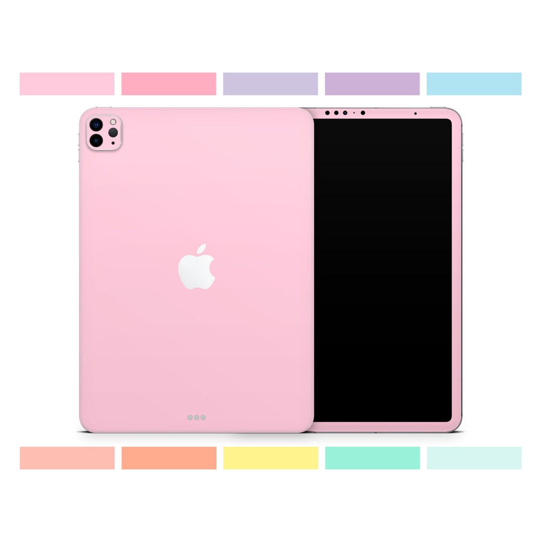 Signature Pastel Series iPad Skin, Baby Blue Pink Purple Lavender Soft ...