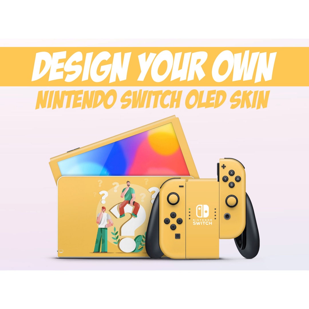 Personalized Nintendo Switch OLED Skin, Customize Your Own Skin for ...