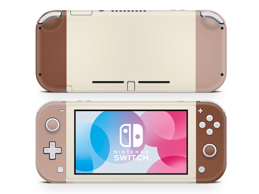 Cappuccino Nintendo Switch Lite Skin, Brown Coffee Cream Vanilla Switch ...