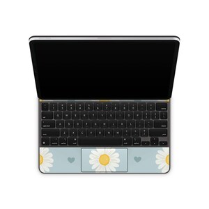 Daisy Magic Keyboard Skin: Baby Blue Hearts Vinyl Decal Wrap - Etsy
