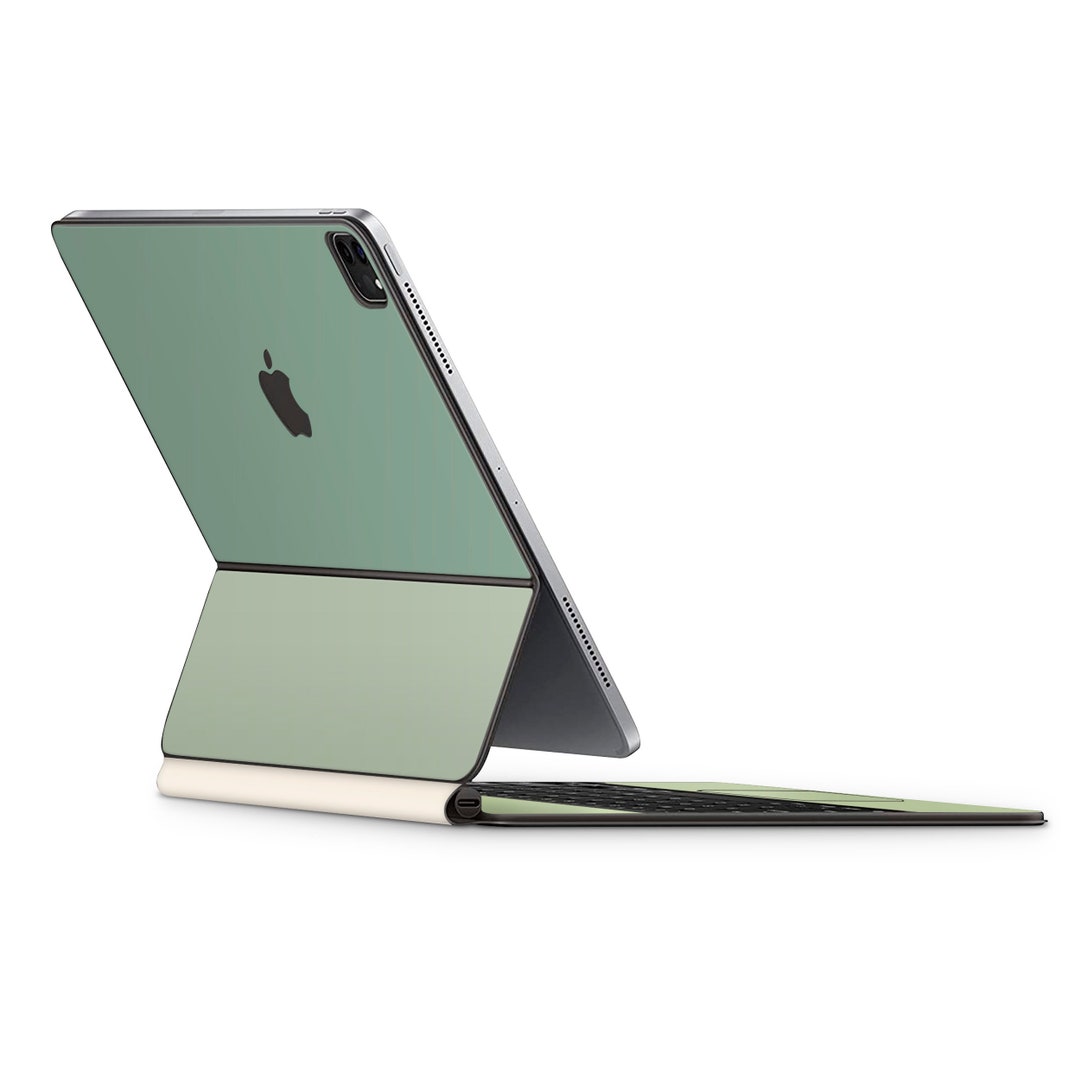 Natural Colors Sage Green Magic Keyboard Skin: Neutral Color 3M Vinyl ...
