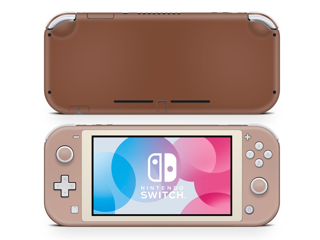 Coffee Nintendo Switch Lite Skin, Brown Cappuccino Cream Vanilla Switch ...