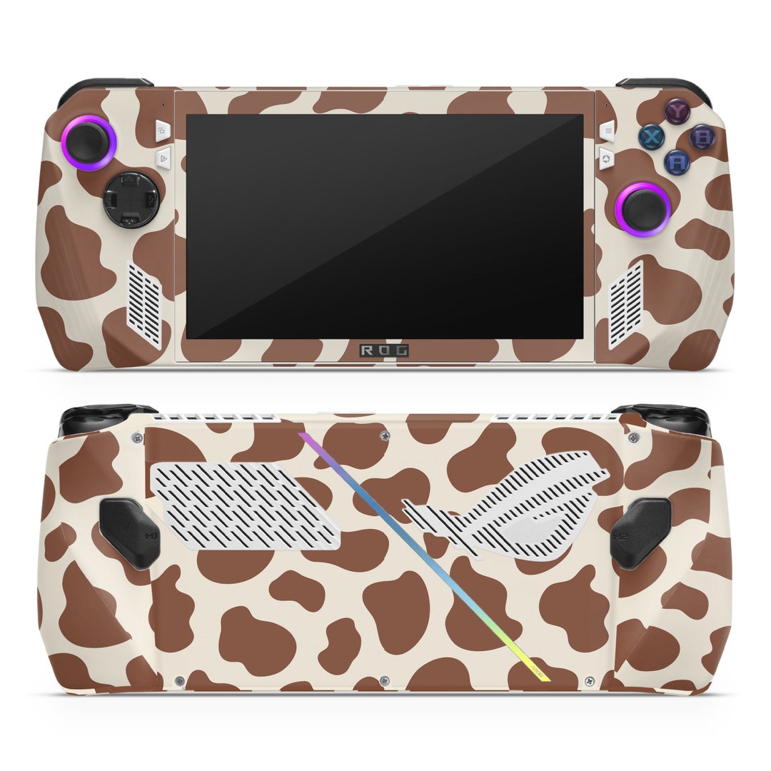 Latte Cow Print ROG Ally Skin: 3M Vinyl Console Decal Wrap - Etsy UK