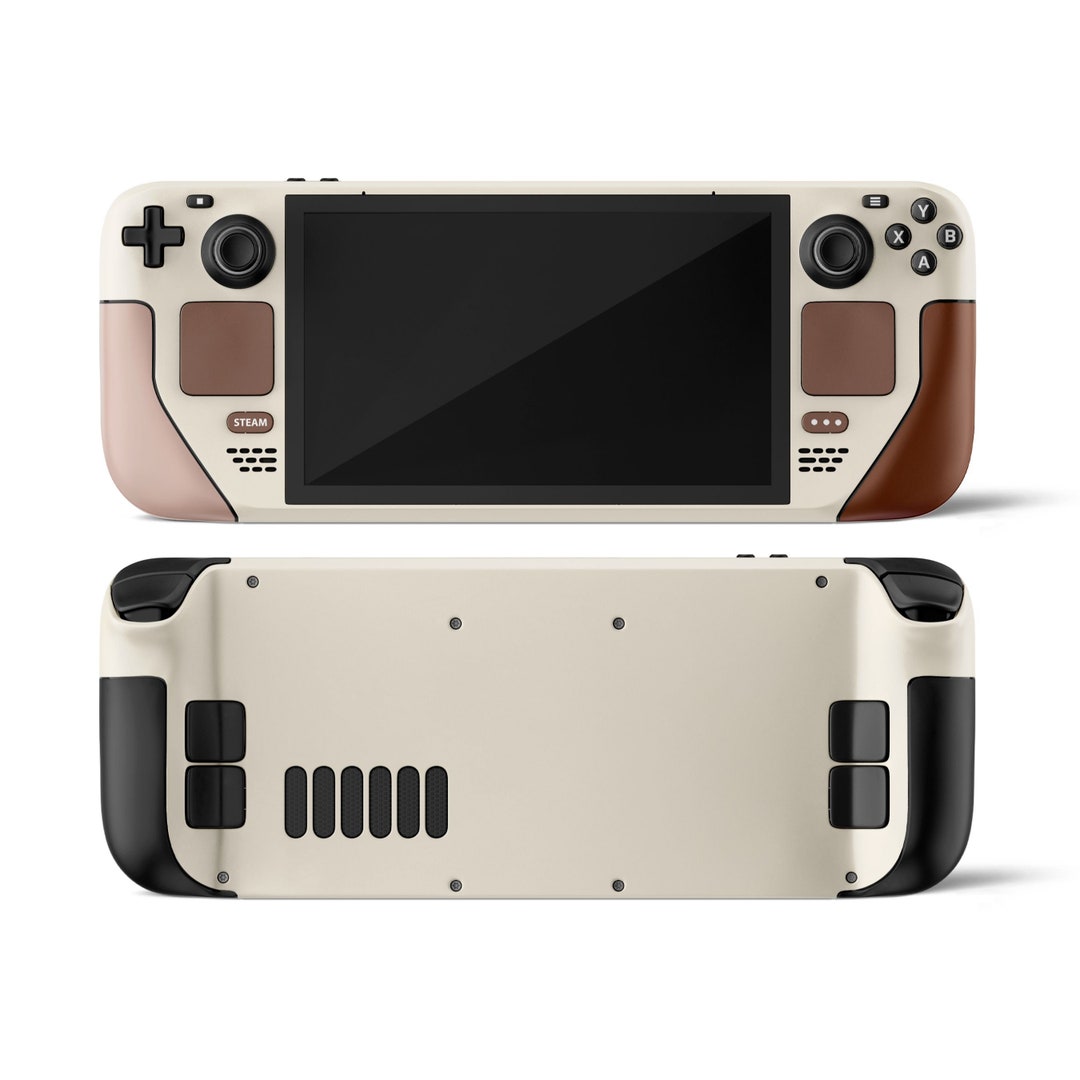 Cappuccino Steam Deck Skin, Coffee Brown Cream Solid Color Pastels, New ...