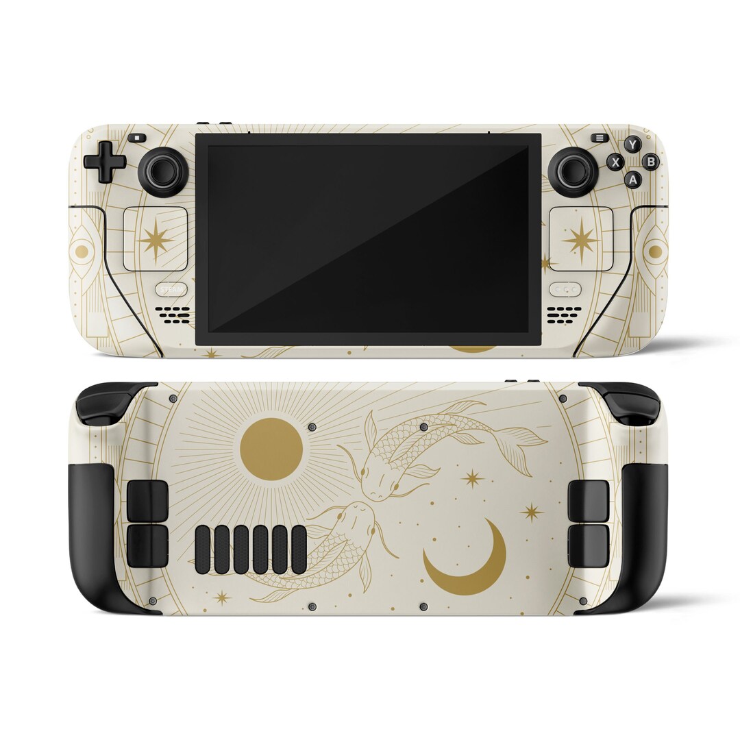 Yin Yang Koi Steam Deck Skin, Bright Gold Koi Fish Harmony of Life ...