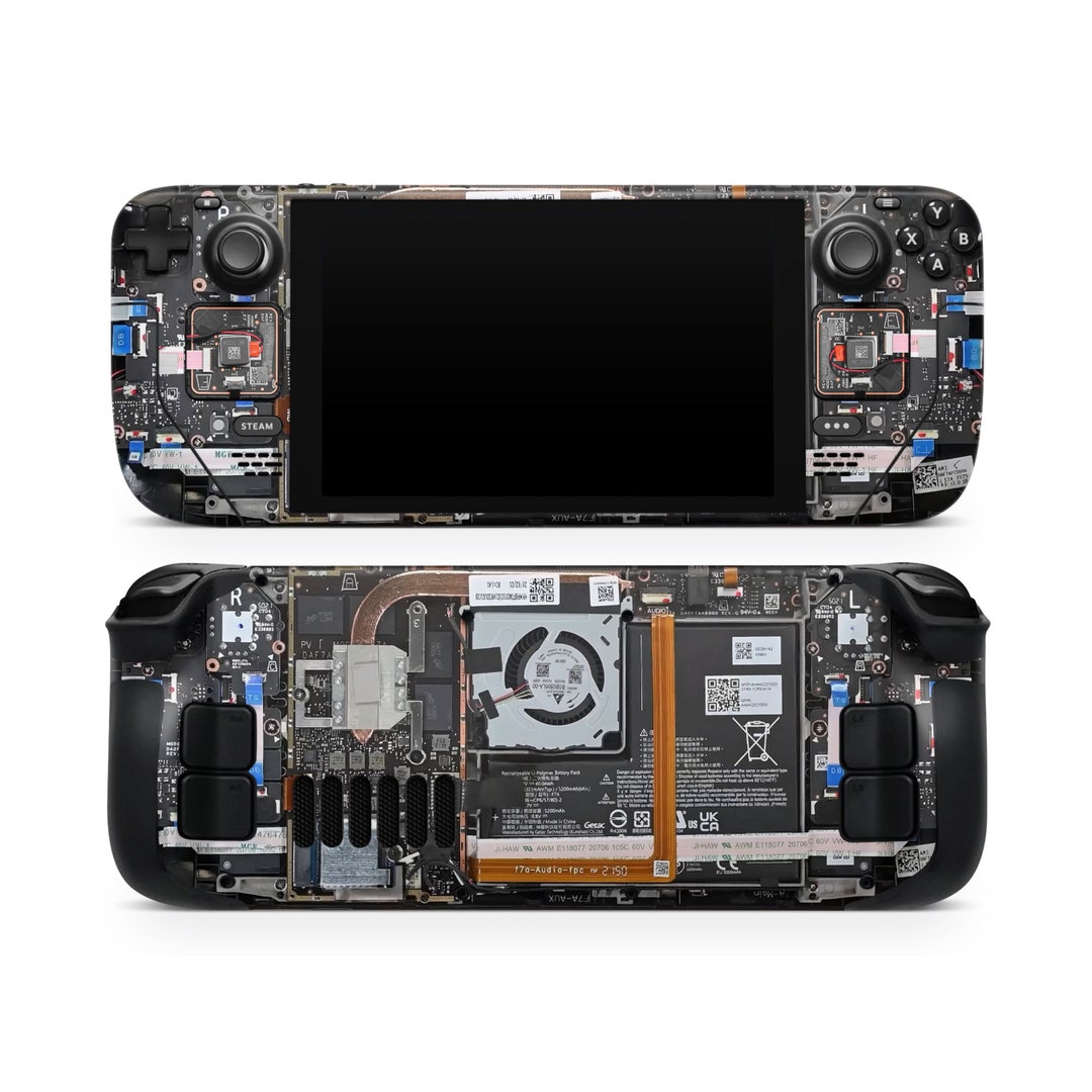 Teardown Steam Deck Skin, Internals Inside Design Steamdeck Decal Wrap ...