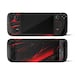 Red Polygon Steam Deck Skin, Abstract Lines Design, Protective ...