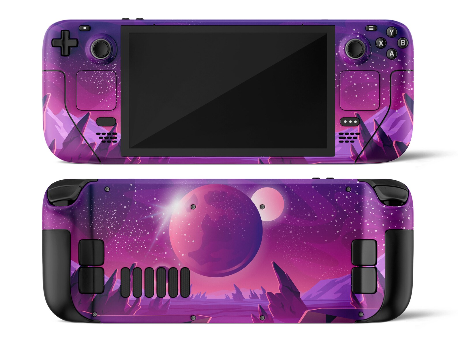 Purple Galaxy Steam Deck Skin Space Cosmos Astrology - Etsy