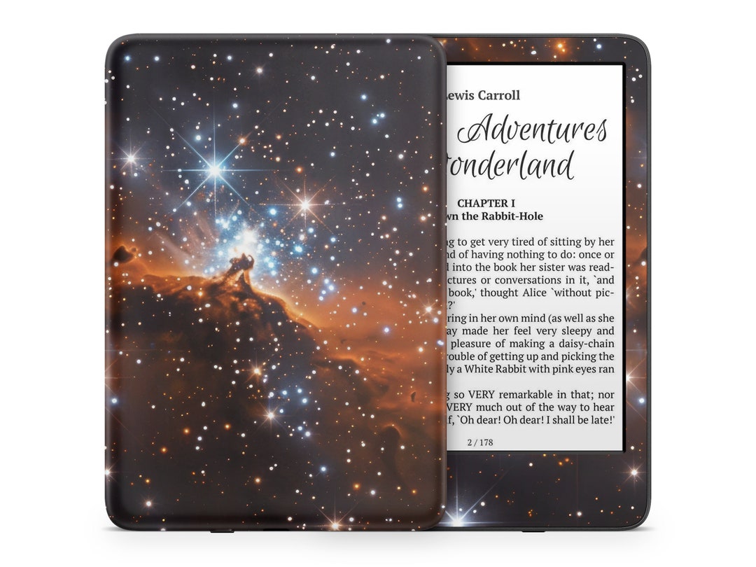 Nebula Stars Kindle Skin: Galaxy Cosmic Design, 3M Vinyl Decal - Etsy