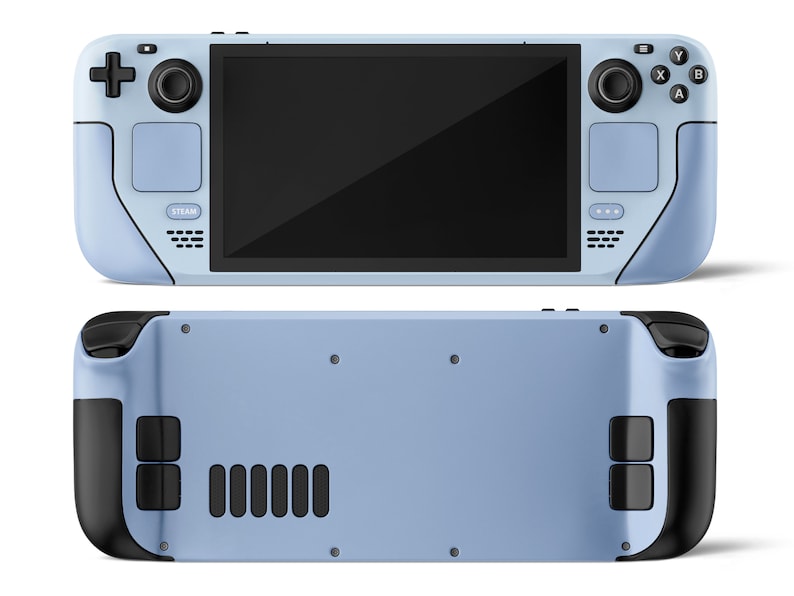 Winter Vibes Steam Deck Skin Cute Light Blue Color Tones New - Etsy