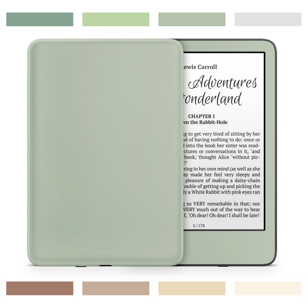 Sage Green Kindle Skin, 3M Vinyl Decal Wrap - Etsy