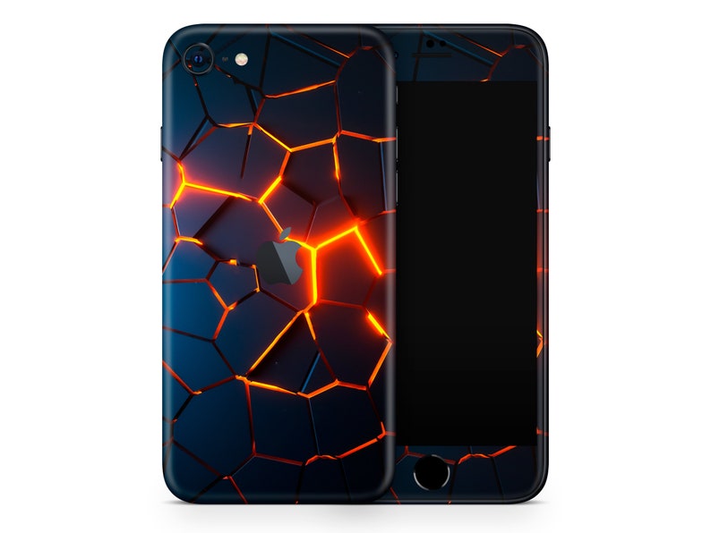 Volcano Iphone Skin Signature the Core Magma Iphone 13 Iphone - Etsy